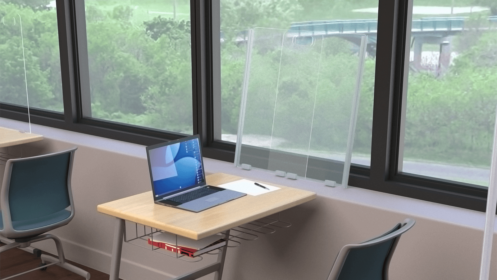 Desk Privacy Panels | Custom Room Dividers | Office Cubicle Solutions