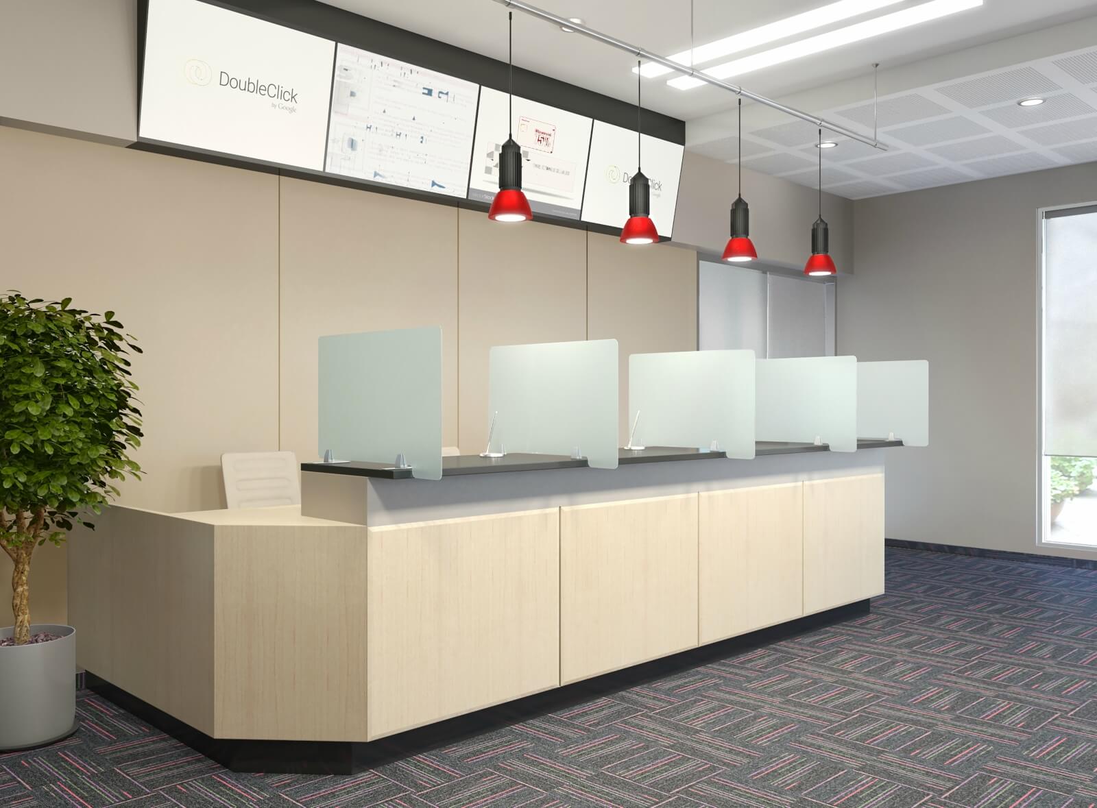 Desk Privacy Panels | Custom Room Dividers | Office Cubicle Solutions