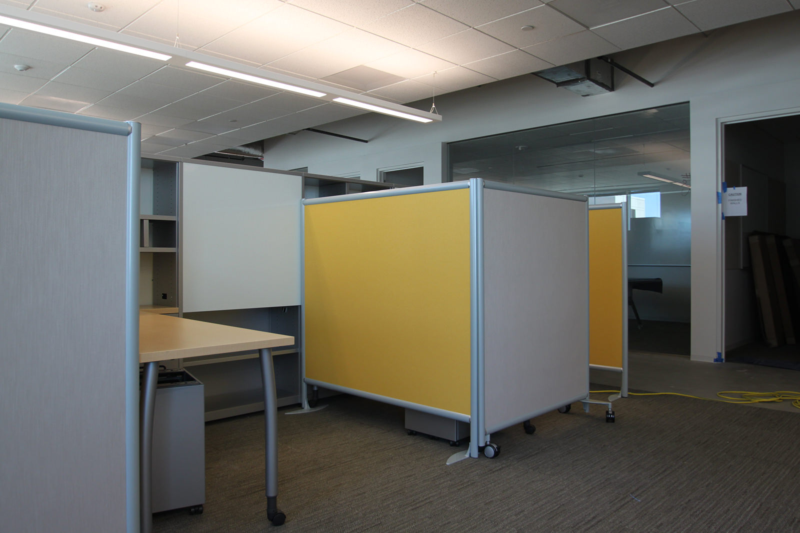 Desk Privacy Panels | Custom Room Dividers | Office Cubicle Solutions