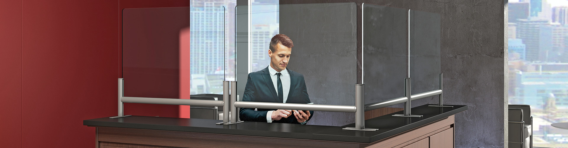 Desk Divider Panels - Desk Dividers - Desk Privacy Panel