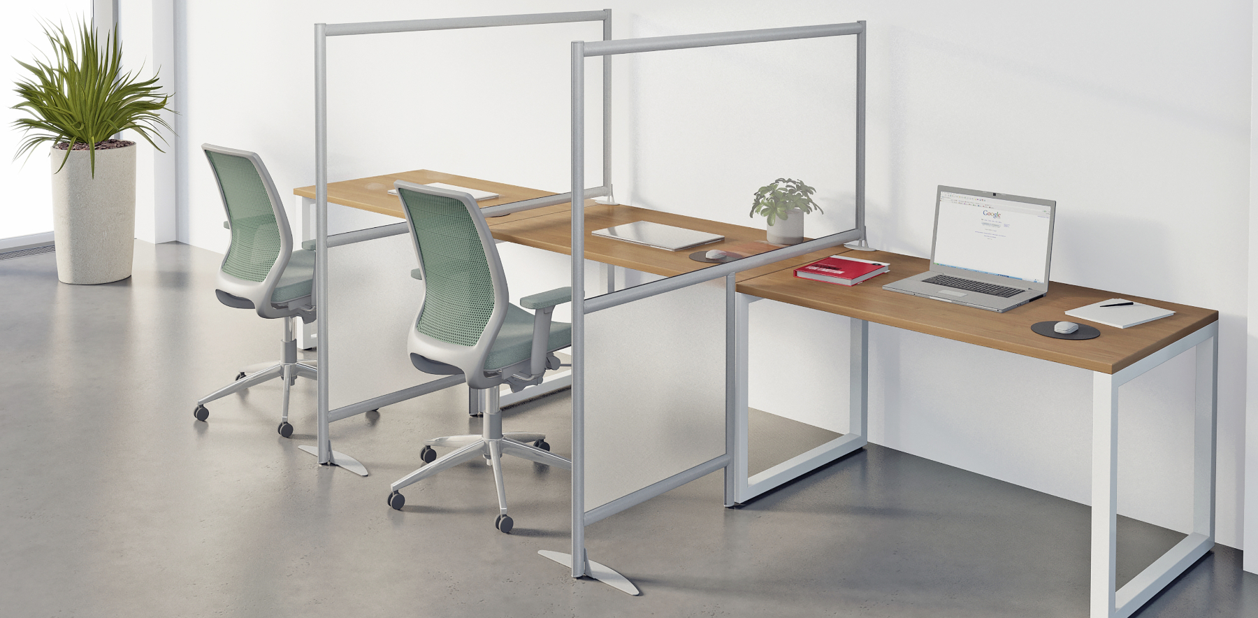 Notch Wall - Modular Panel - Privacy Panels - Desk Dividers