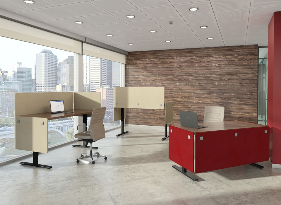 Desk Divider Panels - Desk Dividers - Desk Privacy Panel