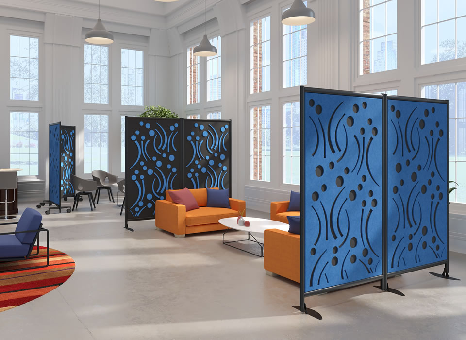 EchoDeco® Villa Wall™ - Room Divider - Room Divider Wall
