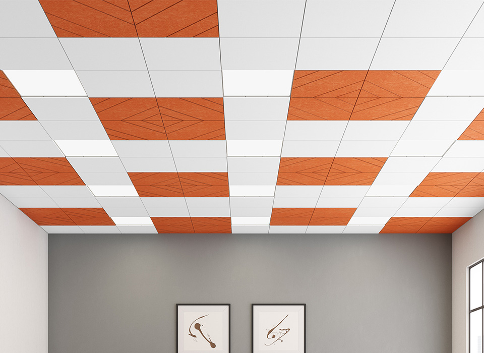 EchoDeco Ceiling Tiles | Acoustic Ceiling Tile | Sound Absorbing Panels