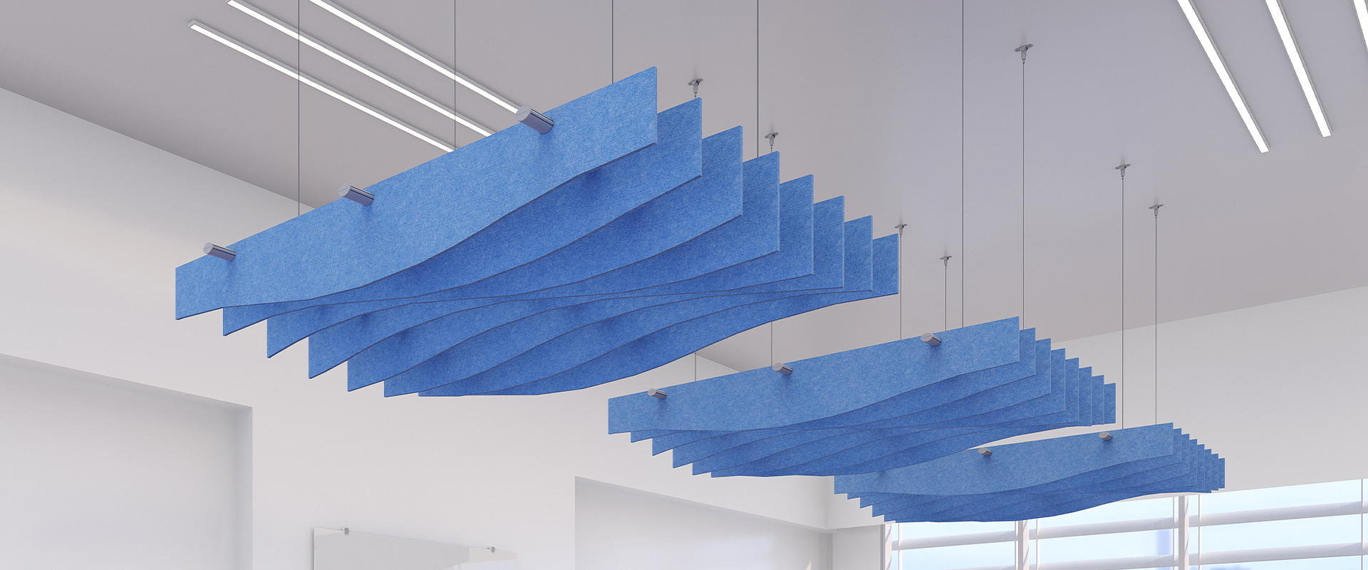 Acoustic Baffles - Ceiling Sound Baffles - Ceiling Baffles