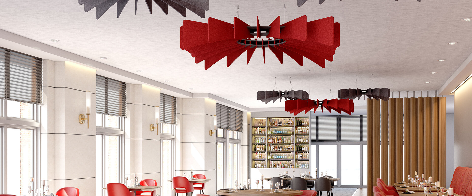 CreSHHendo Baffles - Ceiling Baffles - Acoustic Sound Baffles