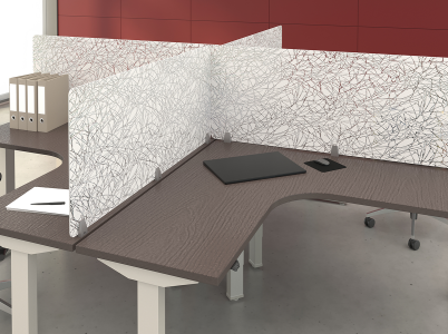 Desk Privacy Panels | Custom Room Dividers | Office Cubicle Solutions